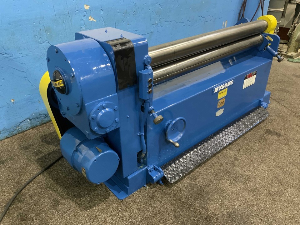 5' X 10 GA WYSONG MODEL #C-60 INITIAL PINCH PLATE BENDING ROLL: STOCK ...