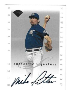 Mark Fetters 1996 LEAF MLB SIGNATURE EXTENDED SERIES AUTOGRAPH CARD ...
