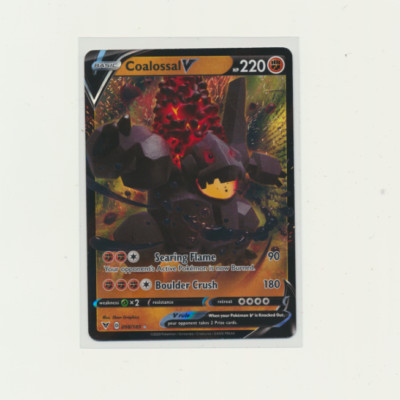 Pokemon - Vivid Voltage - Coalossal V - 098/185 - Ultra Rare | eBay
