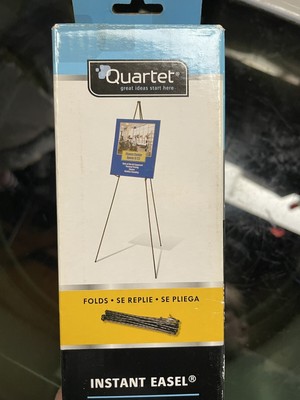 Quartet NEW Instant Easel 29E Holds 5 lbs Tripod Base Display Easels 63 ...
