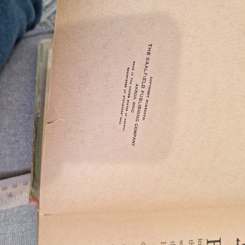 VINTAGE ANTIQUE The Children's Best Story Book by Eleanora Madsen 1938 ...