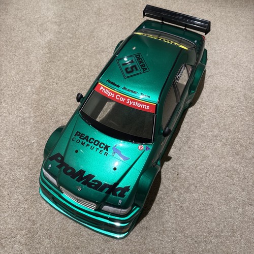 NEW VINTAGE TAMIYA TGX MERCEDES DTM BODY 1/8 NITRO RC VERY RARE | eBay UK