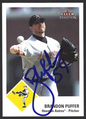 2003 Fleer Tradition Brandon Puffer #253 IP autograph signed card | eBay