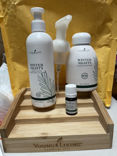 Young Living Winter Nights Collection lotion, hand soap, oil. Great Deal$ | eBay