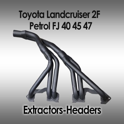 Headers/Extractors for Toyota Landcruiser 2F Petrol FJ 40 45 47 | eBay ...