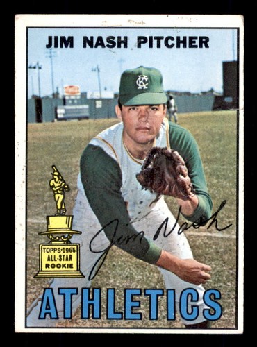 1967 Topps Baseball #90 Jim Nash VG/EX *e3 | eBay