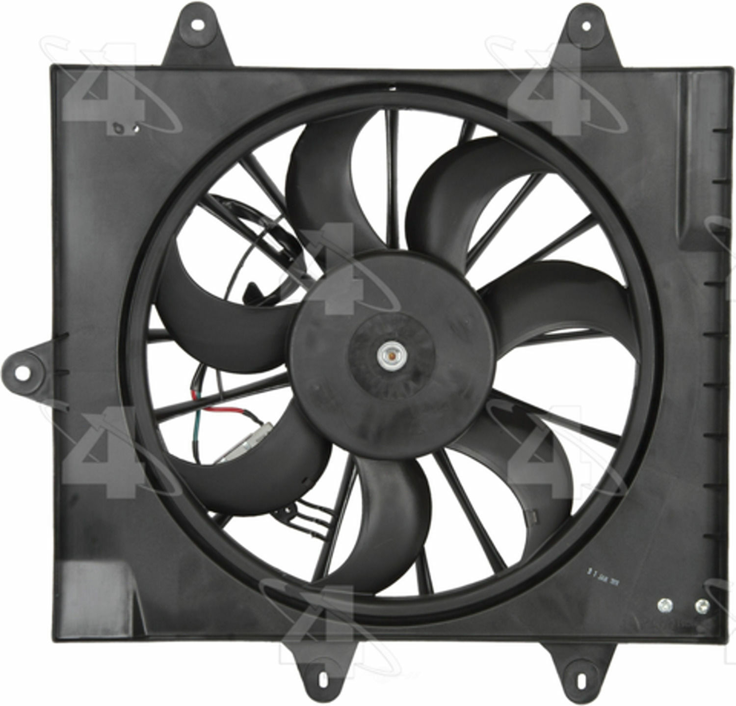Engine Cooling Fan Assembly-Radiator Fan Assy. fits 06-09 PT Cruiser 2 ...
