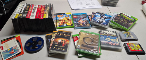 Lot of 40 Video Games Vary Systems All Great Titles Sega Genesis Xbox ...
