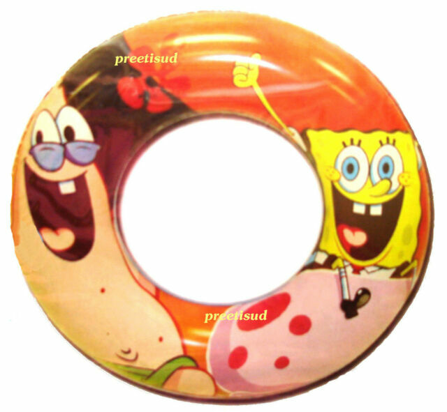 Spongebob Squarepants & Patrick Inflatable 20 Inch Swim Ring for sale ...