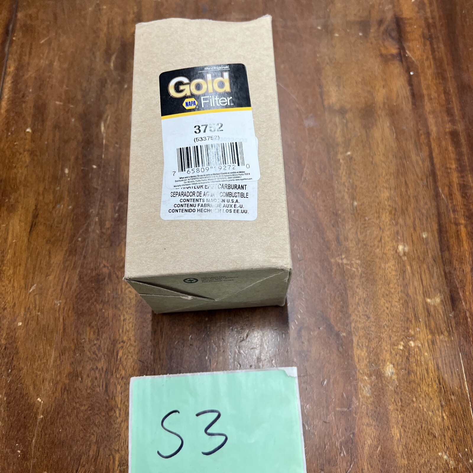 NAPA+Gold+Fuel+Filter+3752 for sale online | eBay