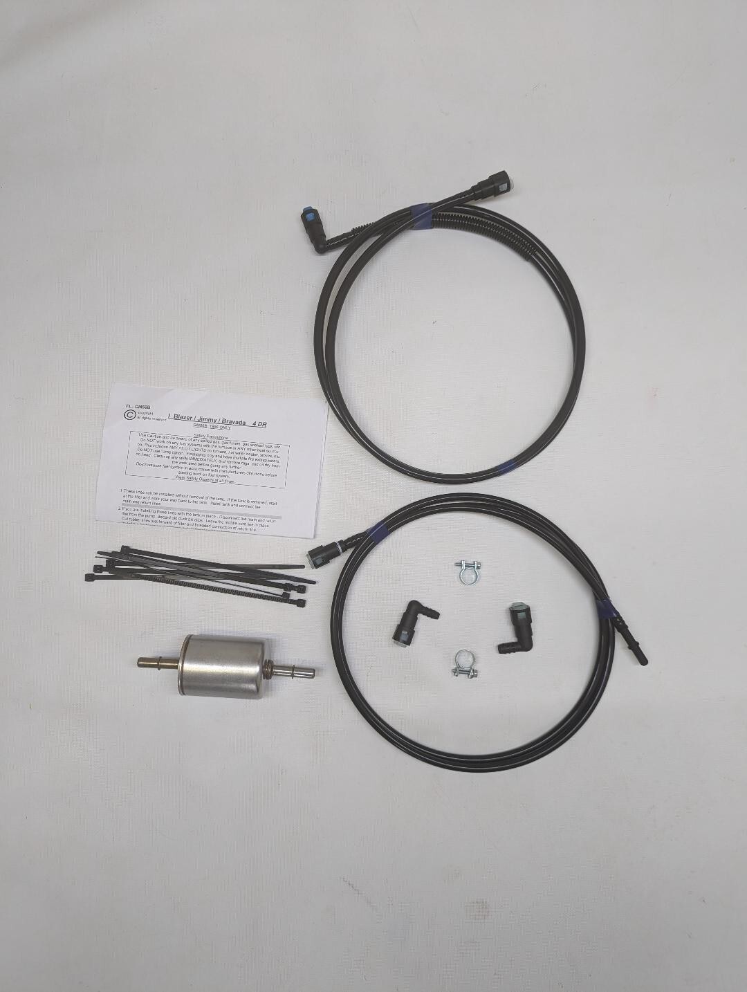 1996 4 DOOR S10 BLAZER/JIMMY/BRAVADA FUEL LINES FITS GM56B TANKS #FL ...