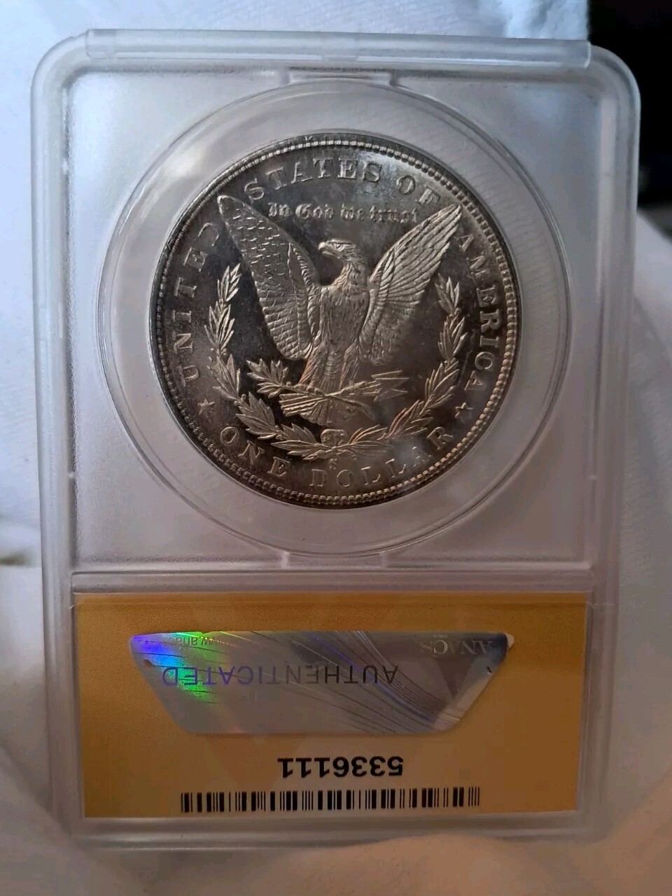 1880-S $1 Morgan Silver Dollar ANACS MS-62 CAMEO DMPL | eBay