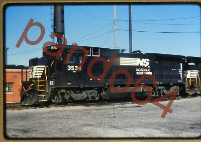 RR Train Slide #3534 NS Norfolk Southern DIESEL LOCOMOTIVE ~ AB27 | eBay
