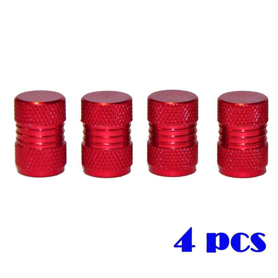 4pcs Car Wheel Tyre Tire Rim Air Valve Stem Cap Dust Cover Universal ...