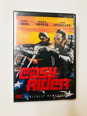 Easy Rider DVD 1969 Movie 30th Anniversary Special Edition 1999 (Sealed ...