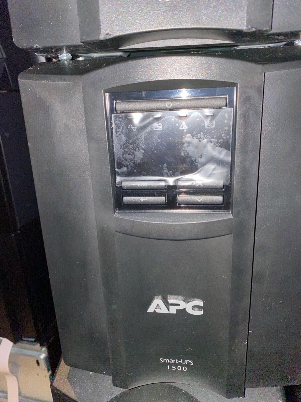 APC BY SCHNEIDER ELECTRIC SMT1500 SMART-UPS 1500 LCD 120V AUDIBLE ALARM ...