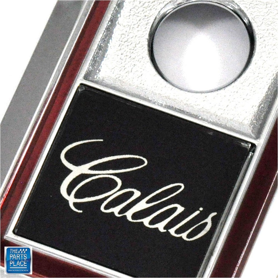 1981-1988 Calais Trunk Lock Bezel Emblem GM 20929453 EA | eBay