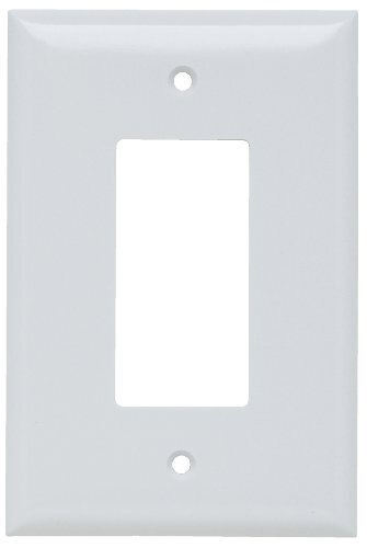 Legrand SPO26WU Plastic Jumbo Oversized Wall Plate, 1 One Gang White ...