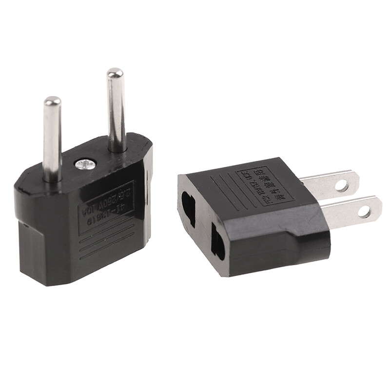 EU USA European Conversion Plug Adapter Socket Portable Adapter ...