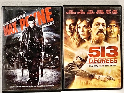 Max Payne & 513 Degrees DVDs 24543554738| eBay