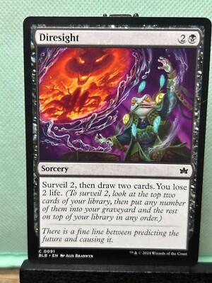 MTG TCG: Diresight 91, Bloomburrow | eBay