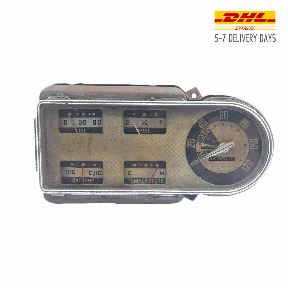 Ford Truck F1 150 F 250 1947 – 1951 Dash Cluster Panel Speedometer NOS ...