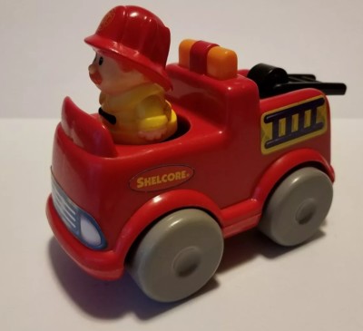 Shelcore 1989 Fire Ladder Truck & Fireman | eBay