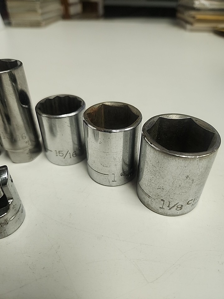 Craftsman Odd Lot Of Sockets 11 + 2 Flex Drivers | eBay