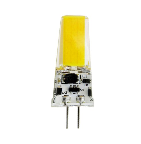 Pack-5, 5W COB G4 Led Dimmable bulb T5 White 6000K AC 110 120V ...