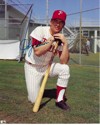 JOHNNY CALLISON Autographed Signed 8 x 10 Baseball Photo Philadelphia ...