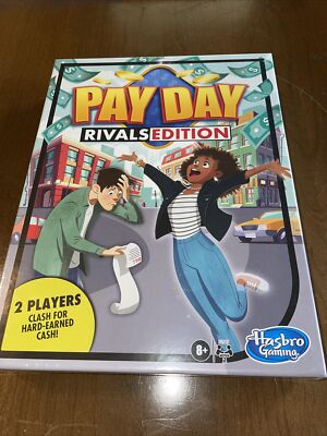 Hasbro Gaming PAY DAY! Rivals Edition 2 Players Ages 8+ NEW Sealed | eBay