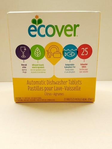 Ecover Automatic Dishwasher Soap Tablets Citrus 25 Count | eBay