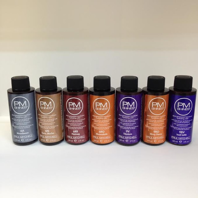 Paul Mitchell PM Shines Demi-permanent Hair Color 2 Oz 9bv Iced Latte ...
