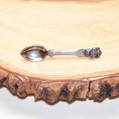 Vintage 925 Sterling Silver USN U.S. Navy Military Mini Spoon Brooch ...