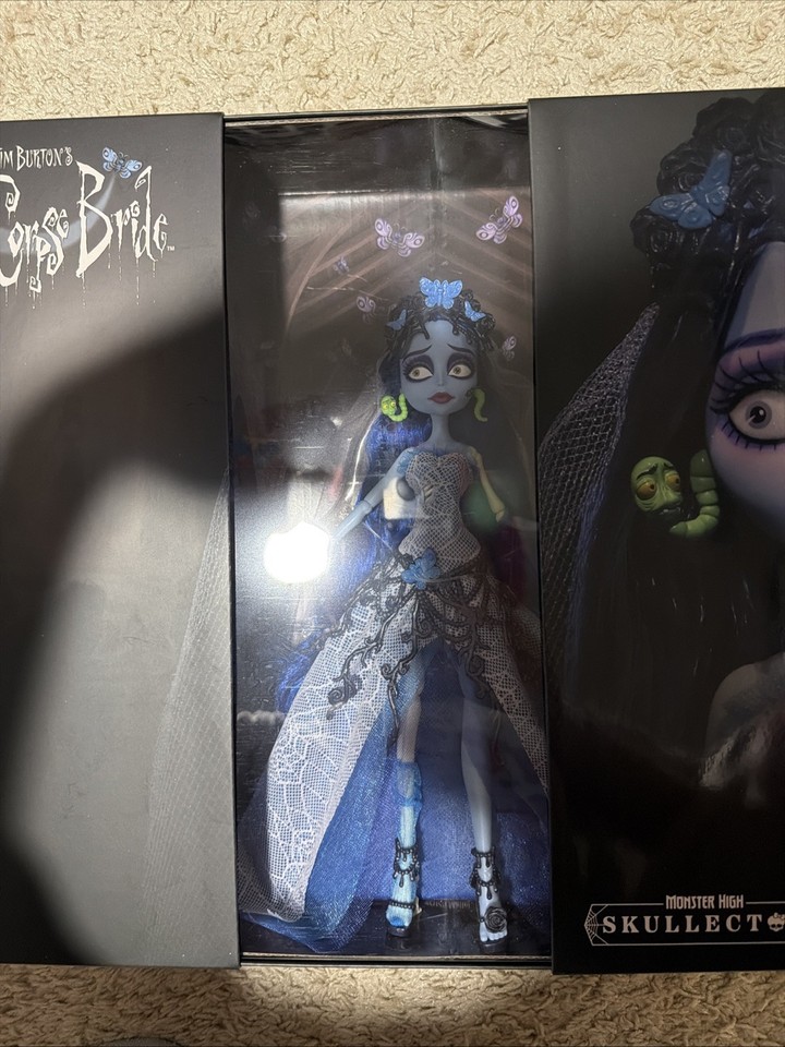 Monster High Tim Burton's Corpse Bride Emily Skullector Doll JDR67 In ...
