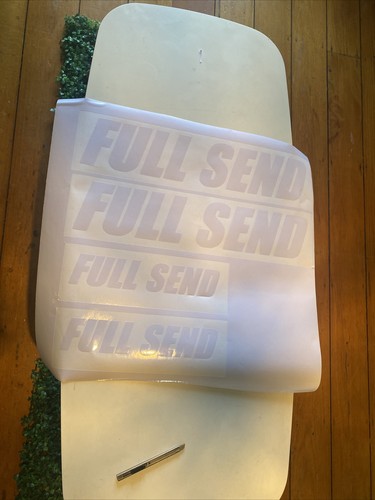 2 Large 2 Medium Full Send Stickers | eBay