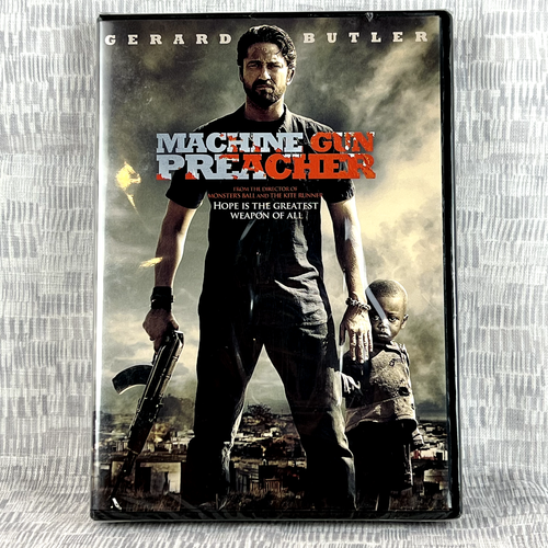 Machine Gun Preacher DVD (2011) Gerard Butler ~ New 96009551643| eBay