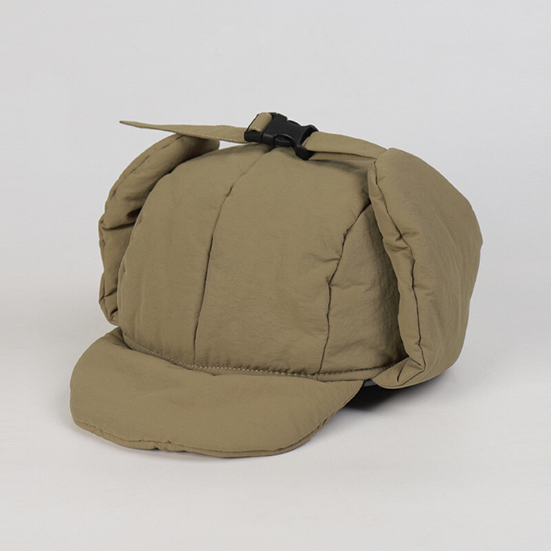 Women Men Ski Hat Baseball Cap Trapper Padded Earflap Outdoor Winter ...