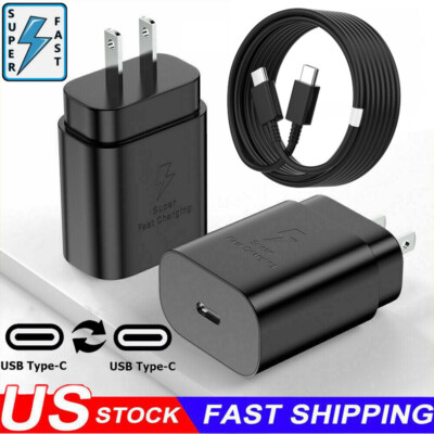 Original Super Fast Wall Charger+Type C Cable For Samsung A06 A16 A26 ...