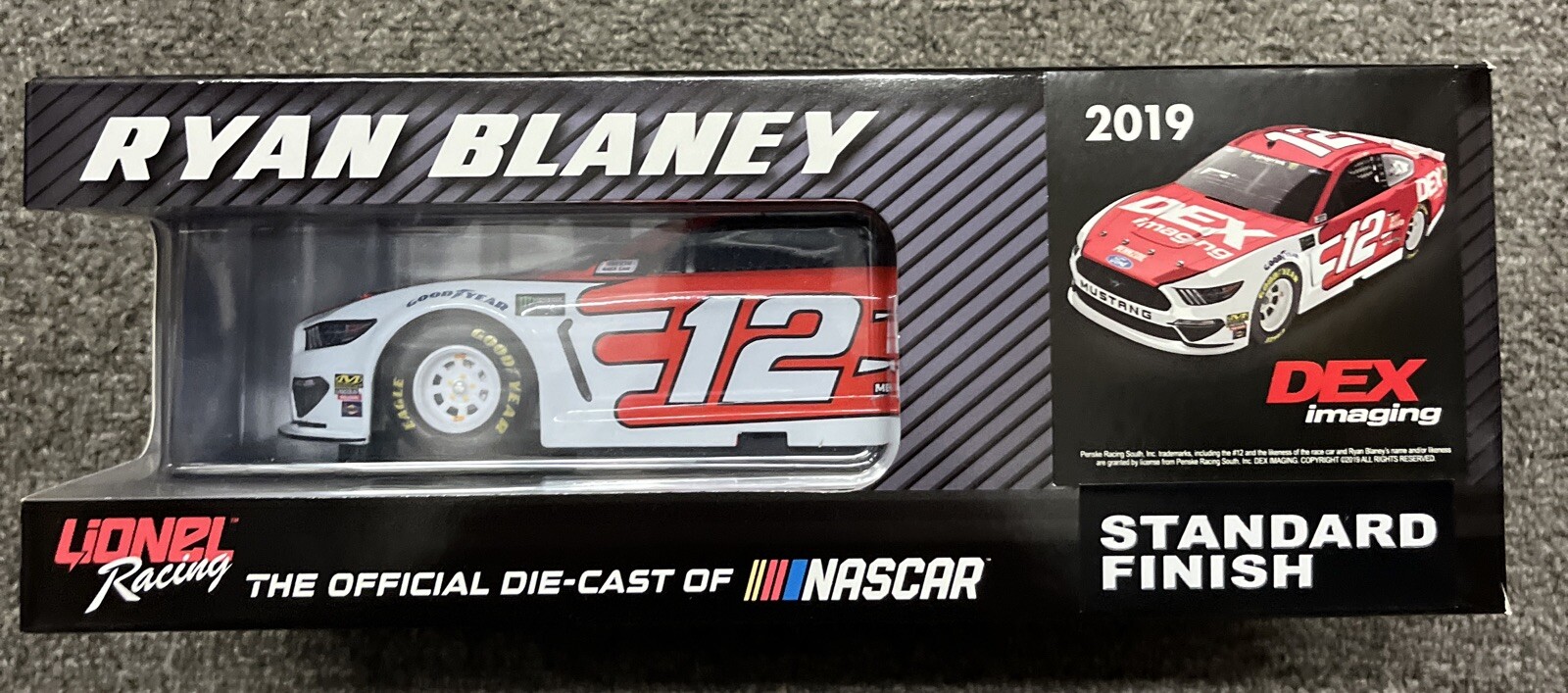 Ryan Blaney 2019 Dex Imaging 1/24 Die Cast NASCAR Ford Mustang | eBay