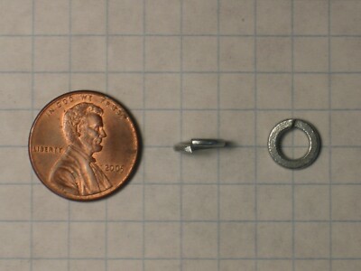 SPLIT LOCK WASHER FOR #M5 SCREW, STEEL, 9.2mm OUTSIDE DIAMETER, 1.1mm ...