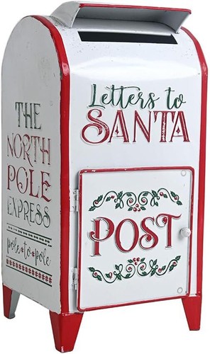 Letters to Santa Mailbox Christmas Mailbox Decor Holiday Mailboxes Xmas ...