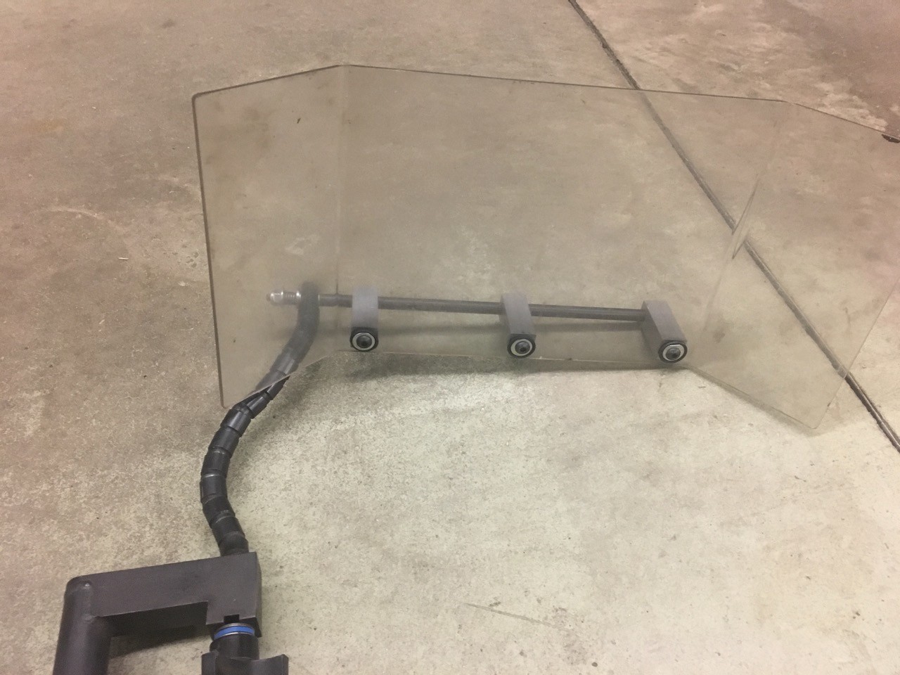 Flexbar Milling Machine Guards; Type: Visor Guard with Base, Plexiglass ...