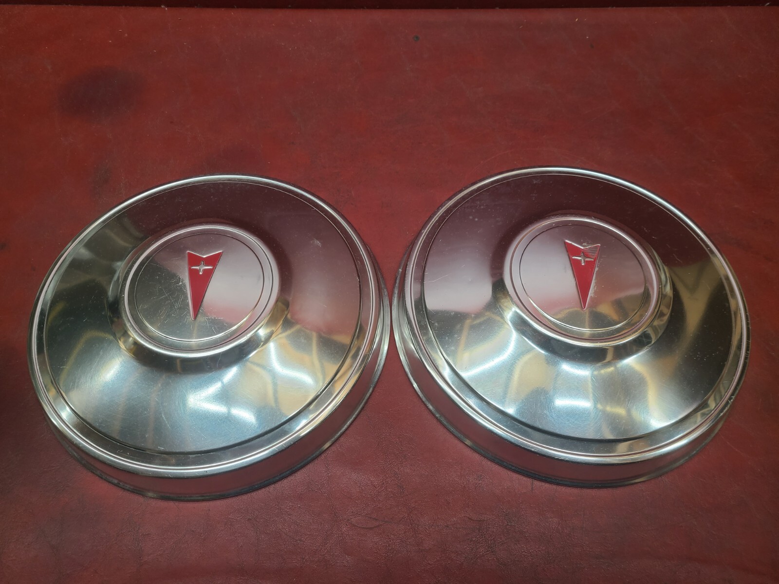 1970-1990 NOS Pontiac 10.5" Dog Dish Hubcap Wheel Cover Center Caps ...