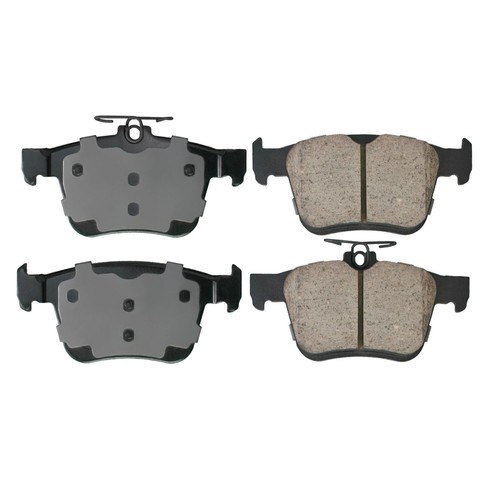 Akebono Euro Rear Brake Pad Set For Audi A3 Q S3 VW Arteon Golf R Jetta ...