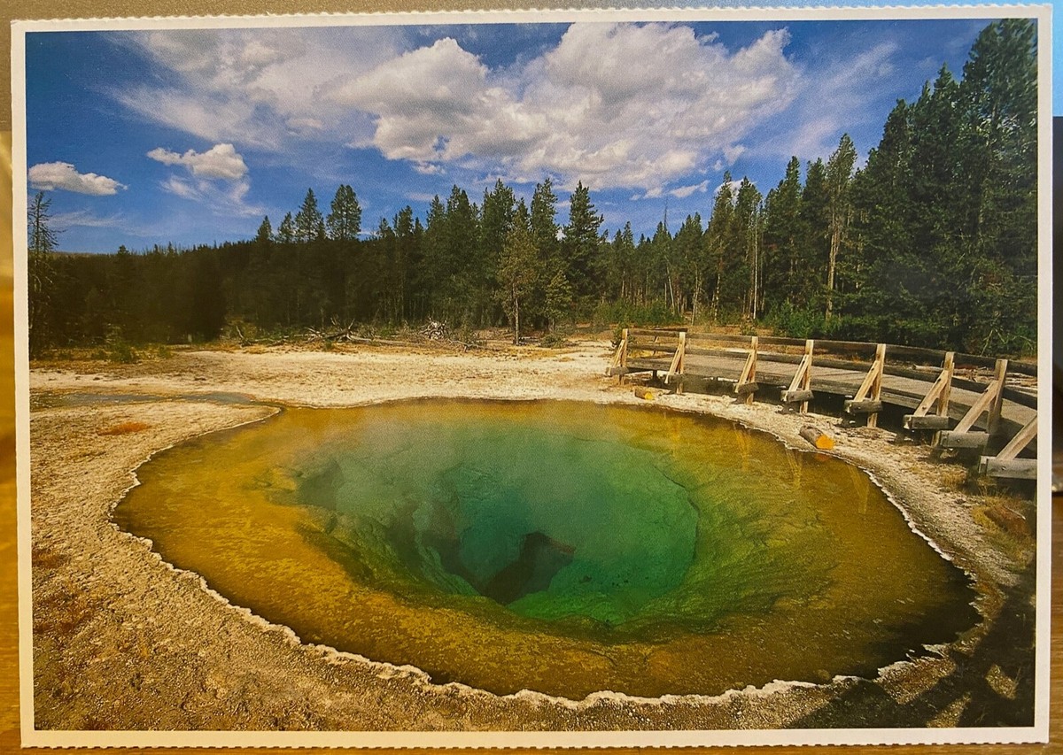 Morning Glory Pool Morning Glory Pool, Upper Geyser Basin, Yellowstone