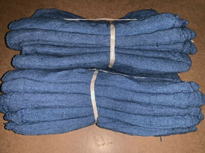 1000 new great mechanics shop rags towels blue 13"X14" | eBay