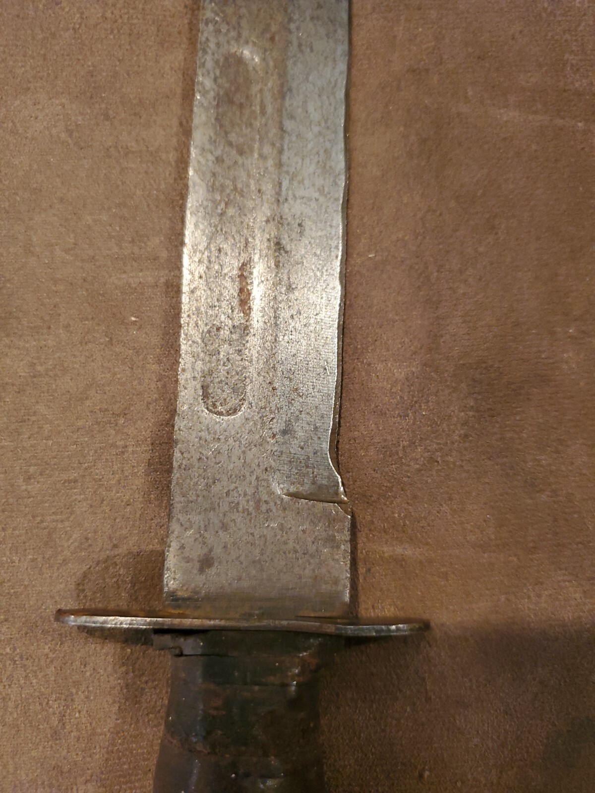 USA-Japan-Israel Kabar 7” Knife w Sheath IDF Israeli Army Combat Eng ...