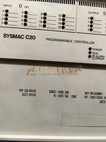 1PCS Used Omron Cpu C20-CPU74E | eBay