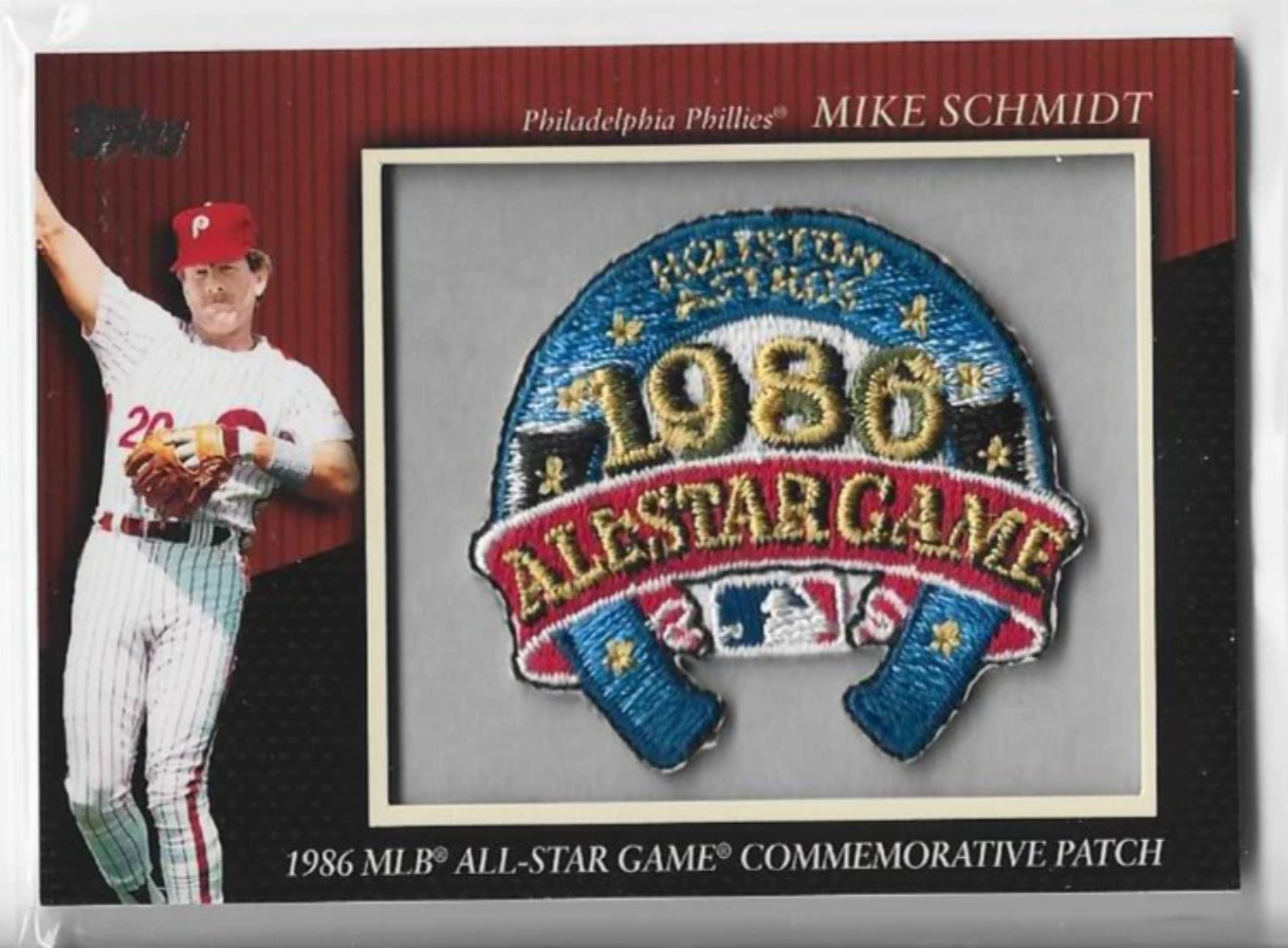 Mike Schmidt 2010 Topps All Star Game Commemorative Patch Card | eBay